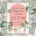 Editable Plant Birthday Invite, House Plant Birthday Invitation, Plant ...