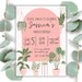 Editable Plant Birthday Invite, House Plant Birthday Invitation, Plant ...