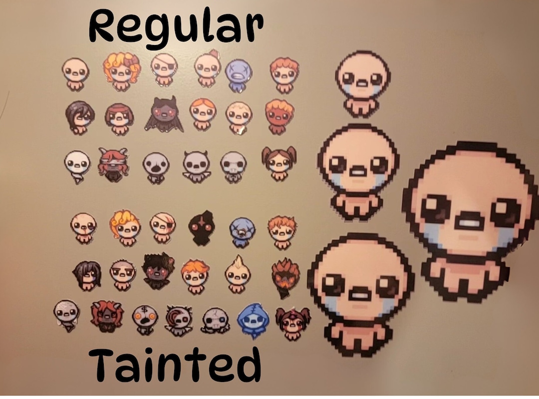 Binding of Isaac Stickers - Etsy