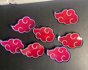 Akatsuki Cloud Sticker - Etsy