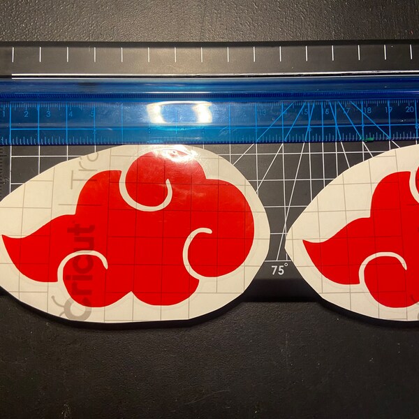 Akatsuki Car Decal - Etsy
