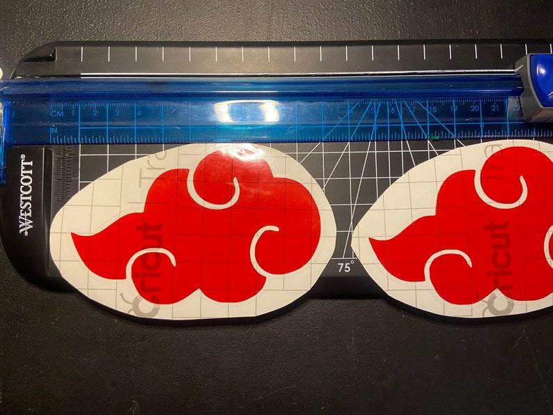 Akatsuki Cloud Vinyl Decal - Etsy
