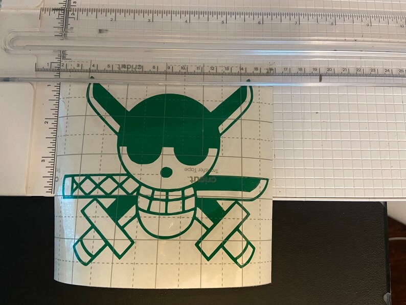 Roronoa Zoro Jolly Roger Vinyl Decals - Etsy