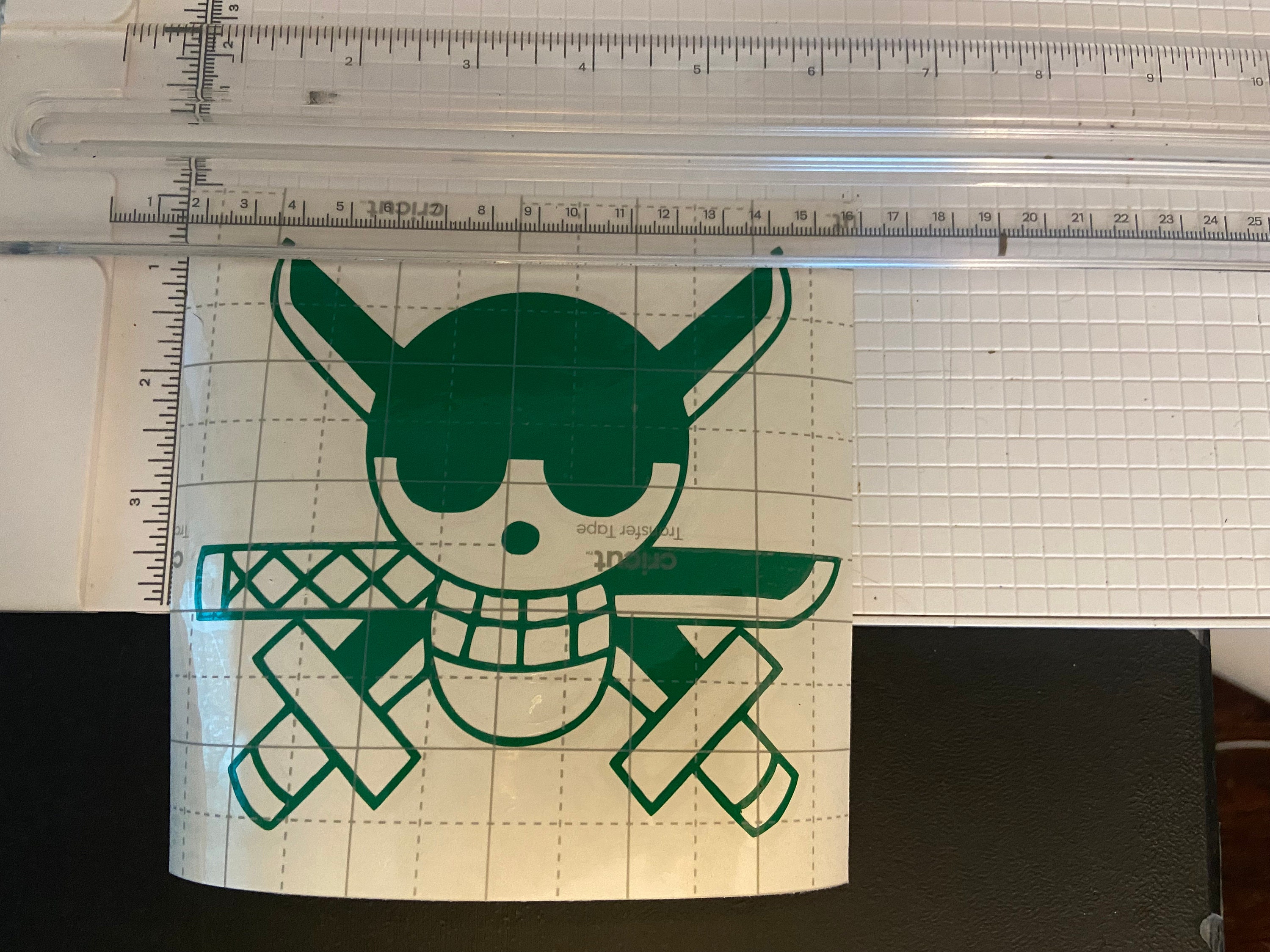 Roronoa Zoro Jolly Roger Vinyl Decals - Etsy