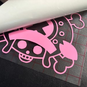 One Piece Chopper Jolly Roger Vinyl Decal - Etsy