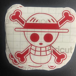 One Piece Luffy Jolly Roger Vinyl Decal - Etsy Canada