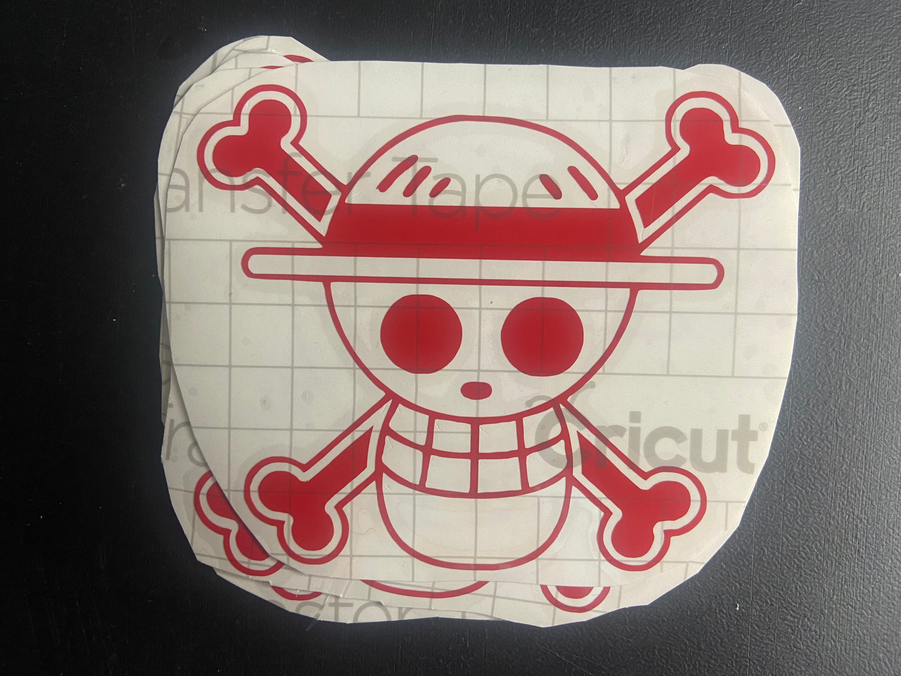 One Piece Luffy Jolly Roger Vinyl Decal - Etsy