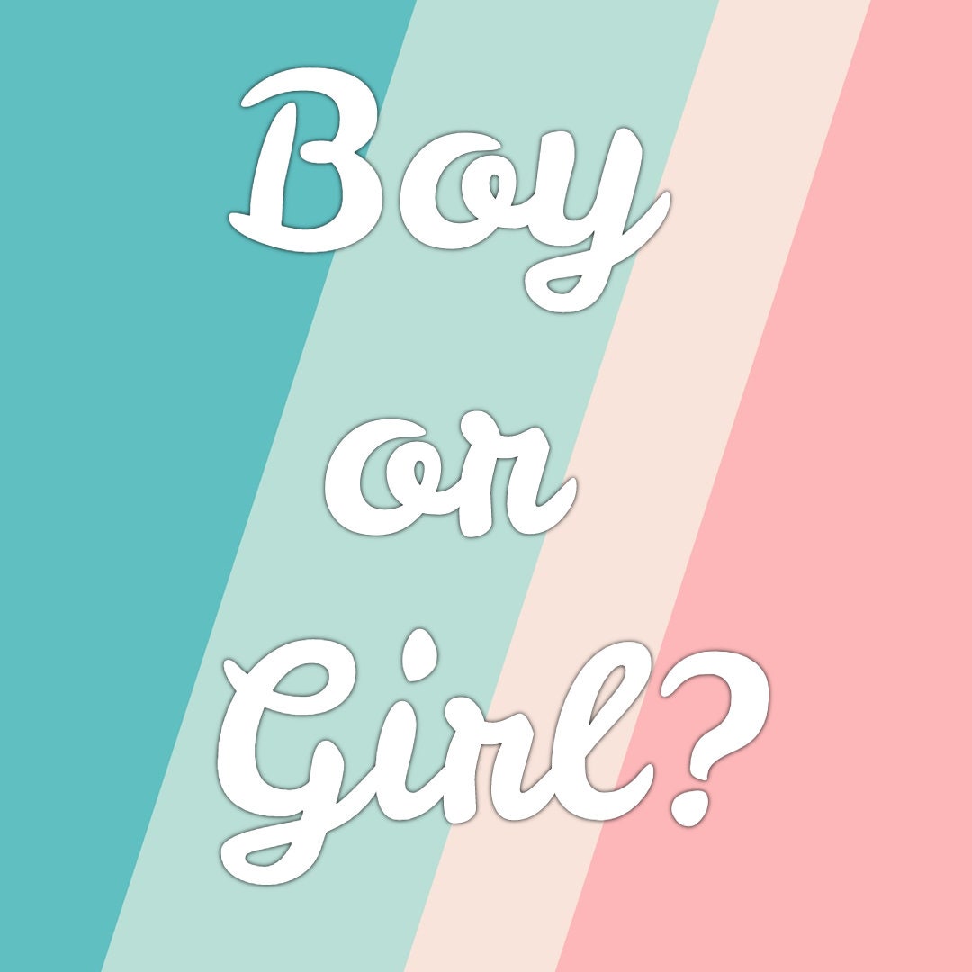 Gender Reveal - Boy or Girl Tablecloth - Etsy