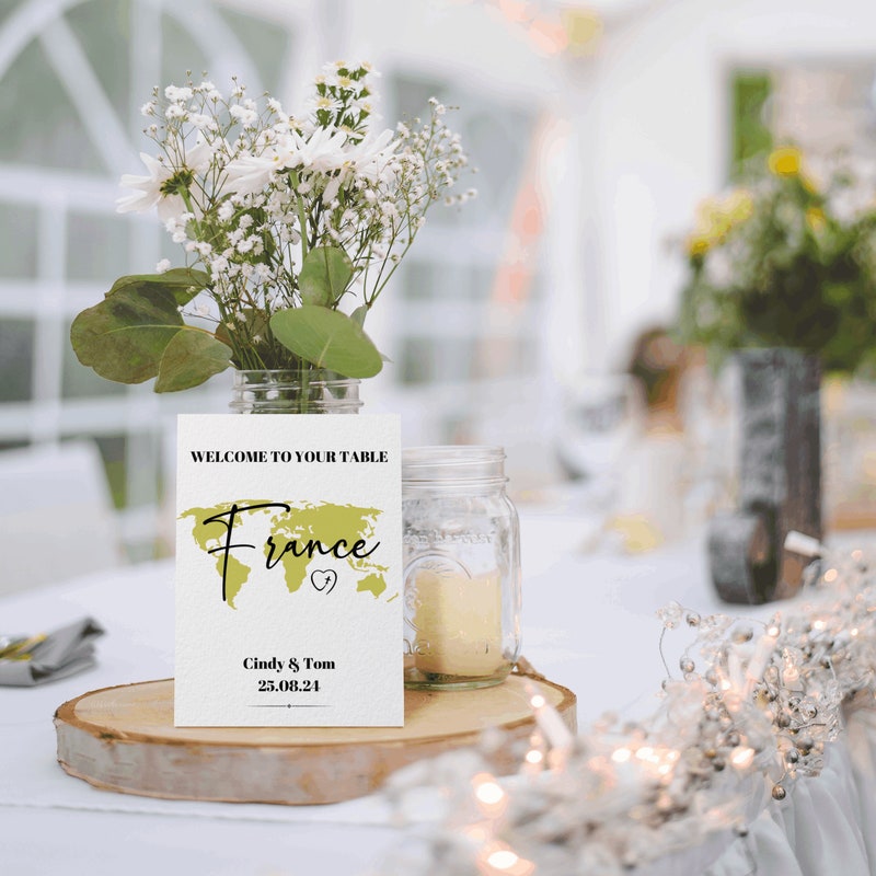 Table Names - Etsy UK
