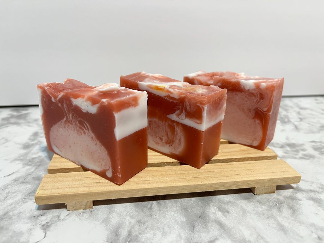 Rose Blush Soap Bar Goat's Milk, Rose Petals Fragrance - Etsy