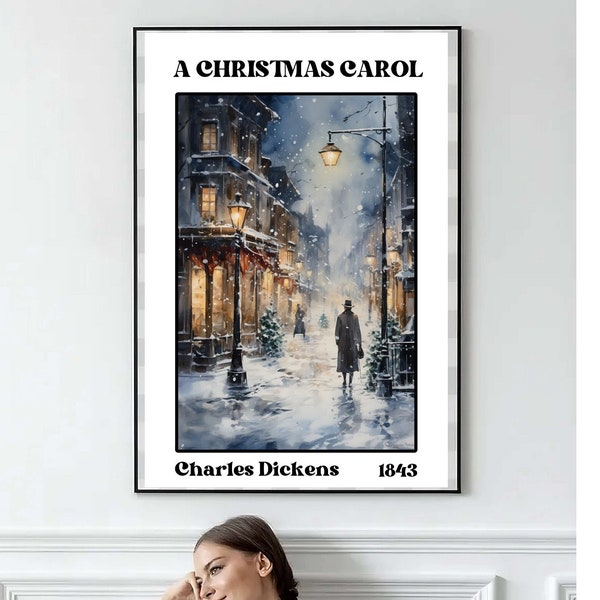 Christmas Carol Posters - Etsy