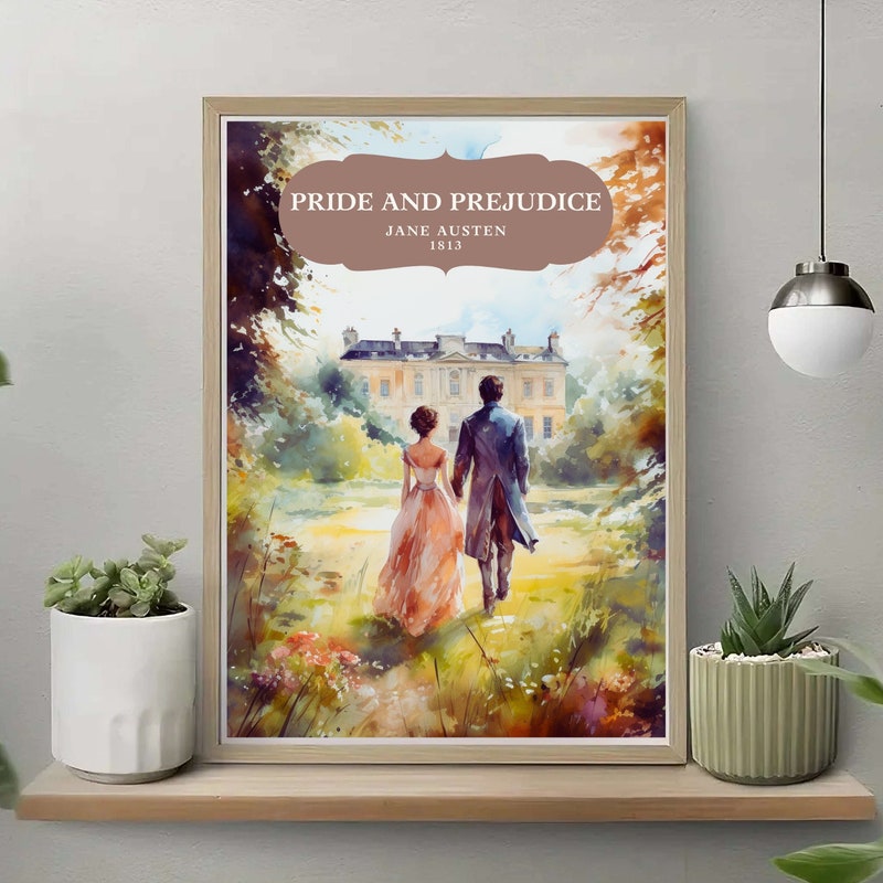 Pride and Prejudice Print - Etsy