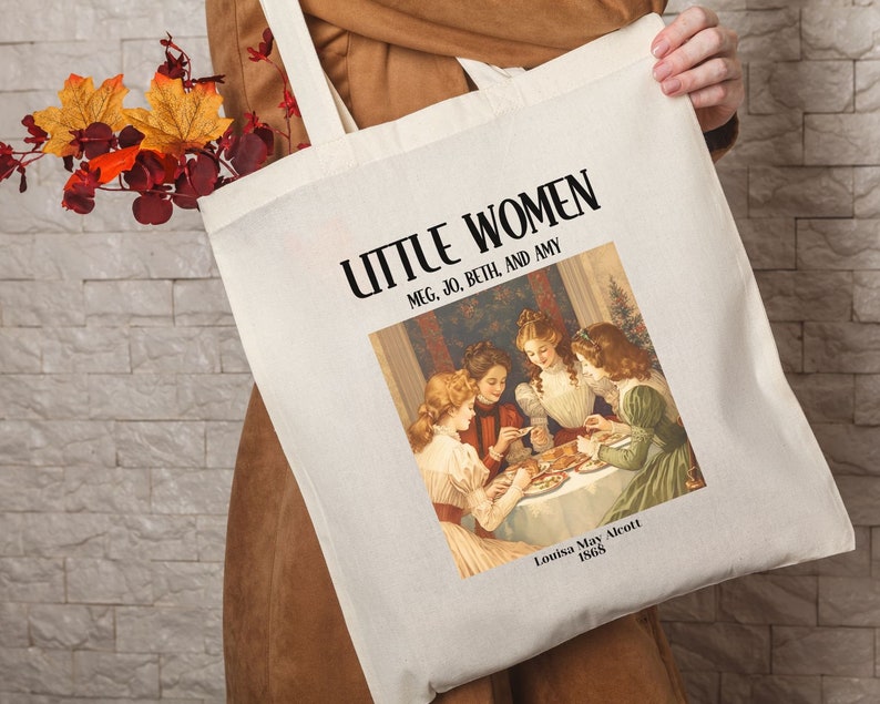 Little Women Tote Bag Little Women Gift Little Women Print Bag - Etsy