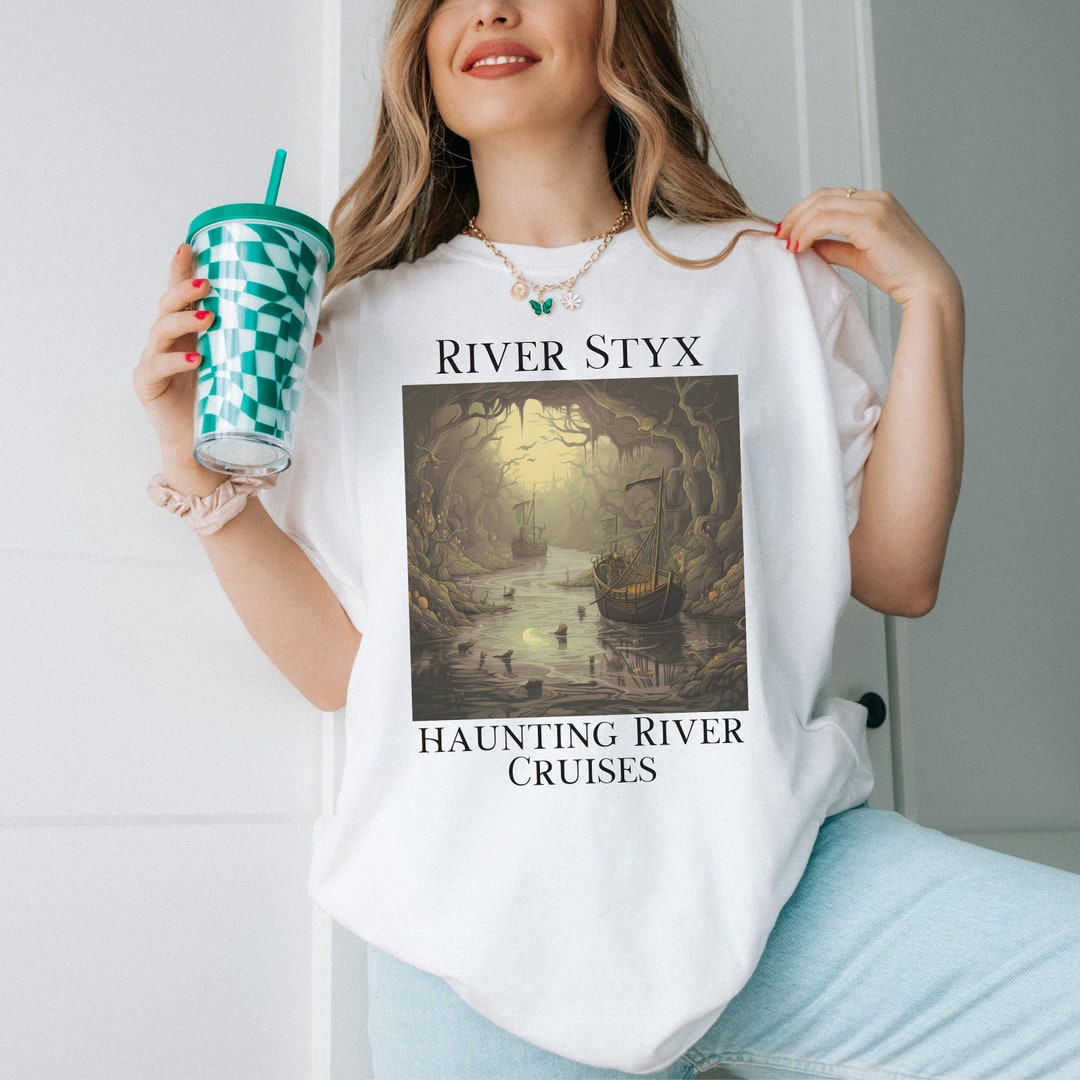 Greek God Mythology Shirt Funny River Styx Tshirt Hades Dark Academia ...