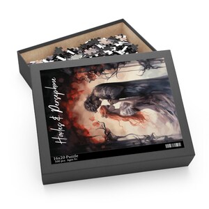 Hades and Persephone Puzzle, Greek God Mythology Art Jigsaw, Gothic ...