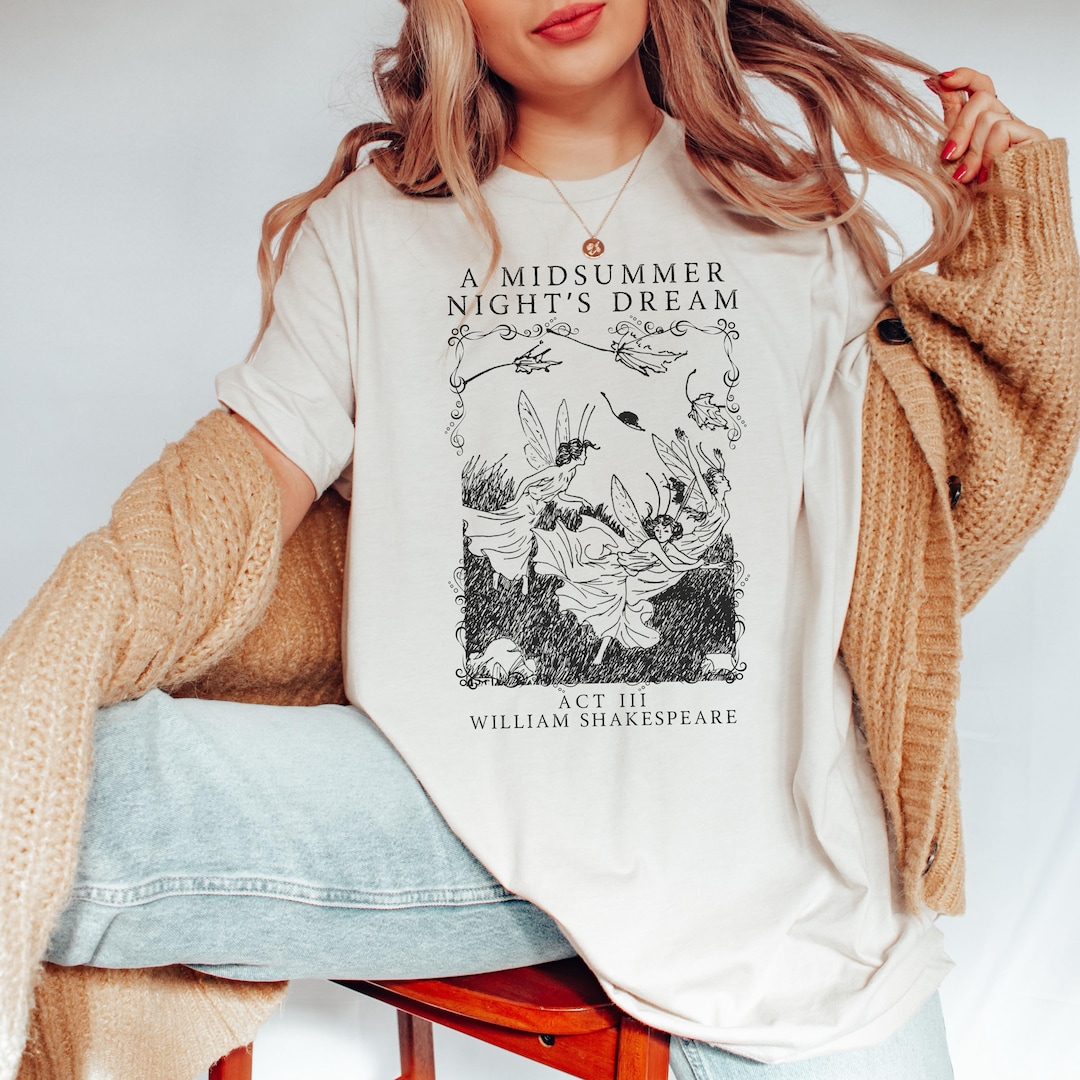 Midsummer Night's Dream Comfort Colors® Shirt Shakespeare Fandom Tshirt ...