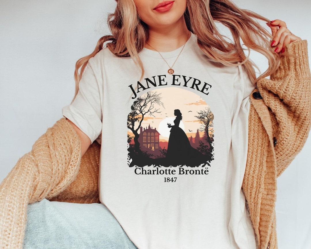 Jane Eyre Shirt Jane Eyre Book Tshirt Jane Eyre Art T Shirt Jane Eyre ...