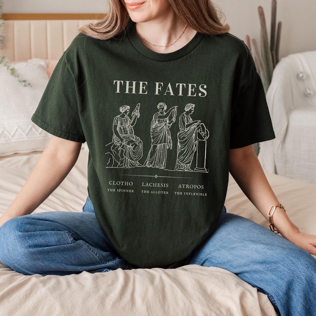 The Fates Shirt, Greek Mythology Tshirt, Ancient Greece Literary Tee ...