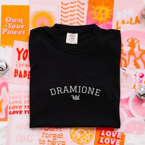 Dramione Embroidered Comfort Colors® Tshirt, Draco Fanfiction Comfort ...