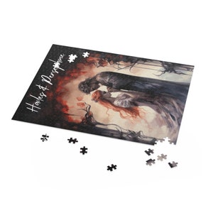 Hades and Persephone Puzzle, Greek God Mythology Art Jigsaw, Gothic ...