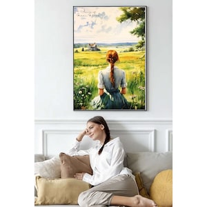 Pride and Prejudice Poster Anne of Green Gables Art Print Jane Eyre ...