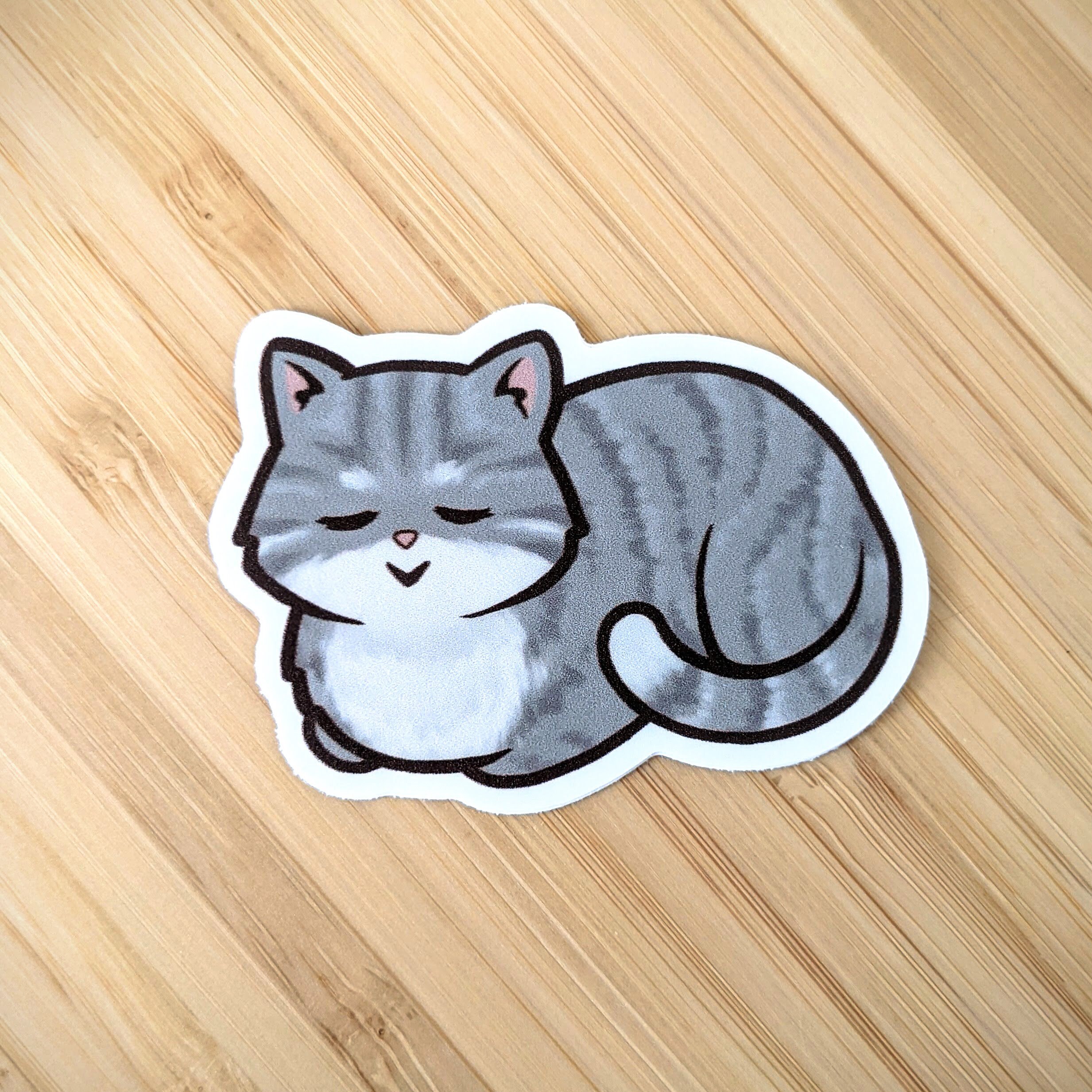 Cat Loaf Sticker - Etsy