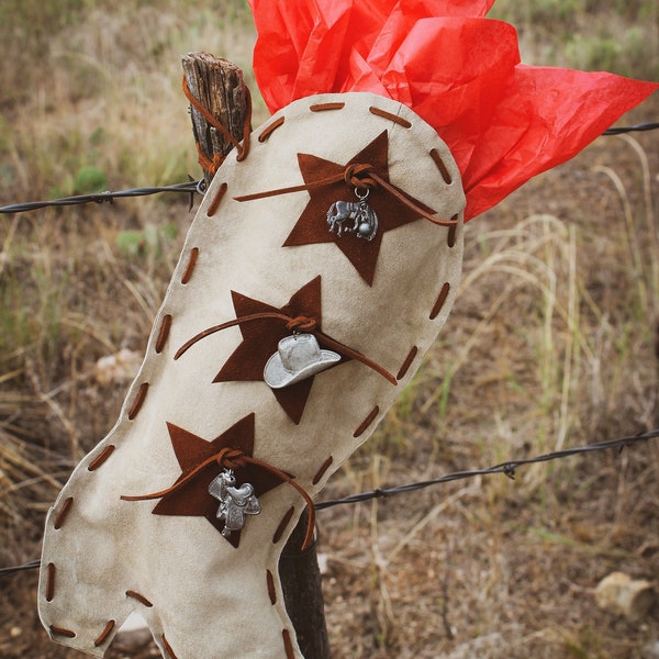 Cowboy Boot Stocking - Etsy