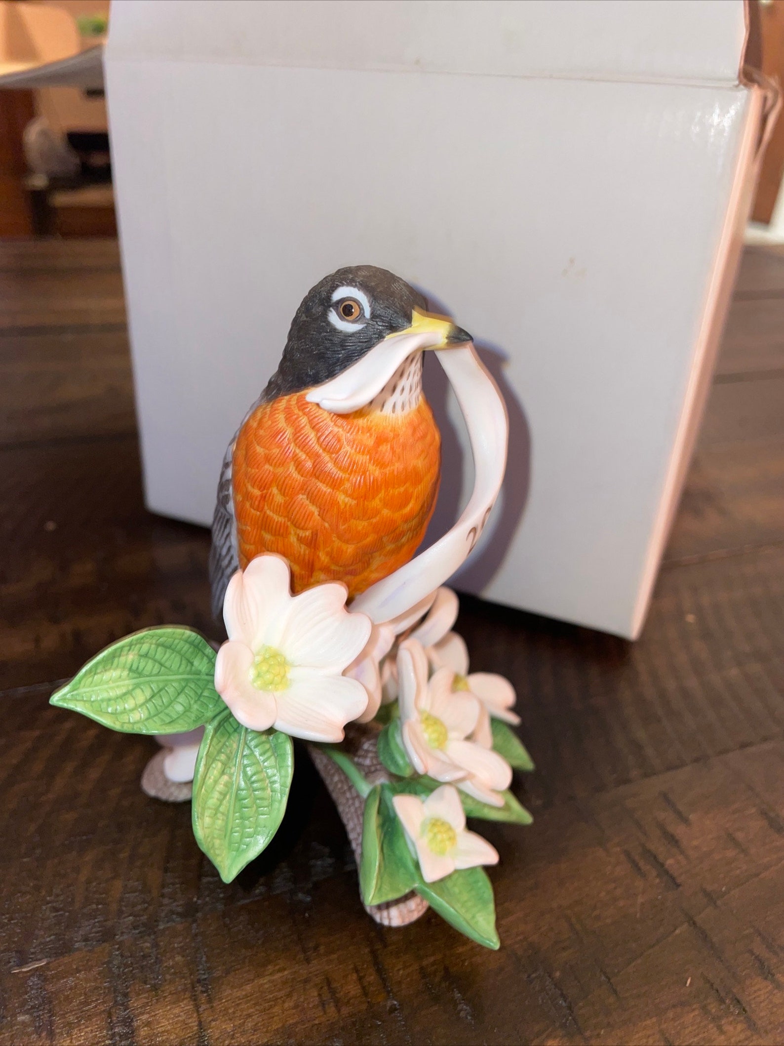 The Lenox 2001 Robin Limited Edition Bird Figurine Excellent Condition ...