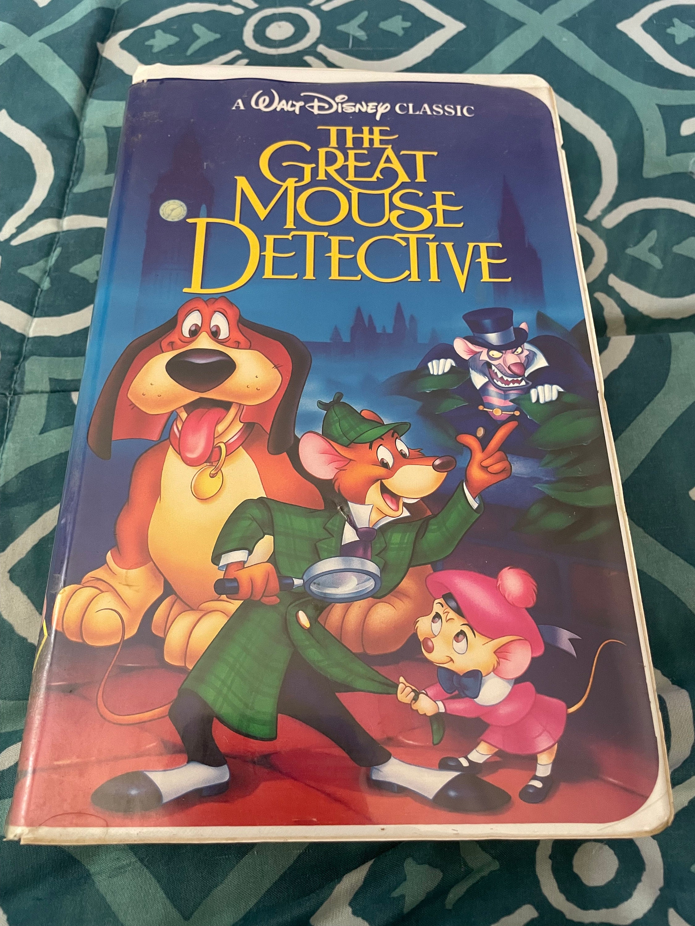 The Great Mouse Detective Vhs 2002