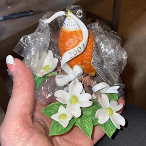 The Lenox 2001 Robin Limited Edition Bird Figurine Excellent Condition ...