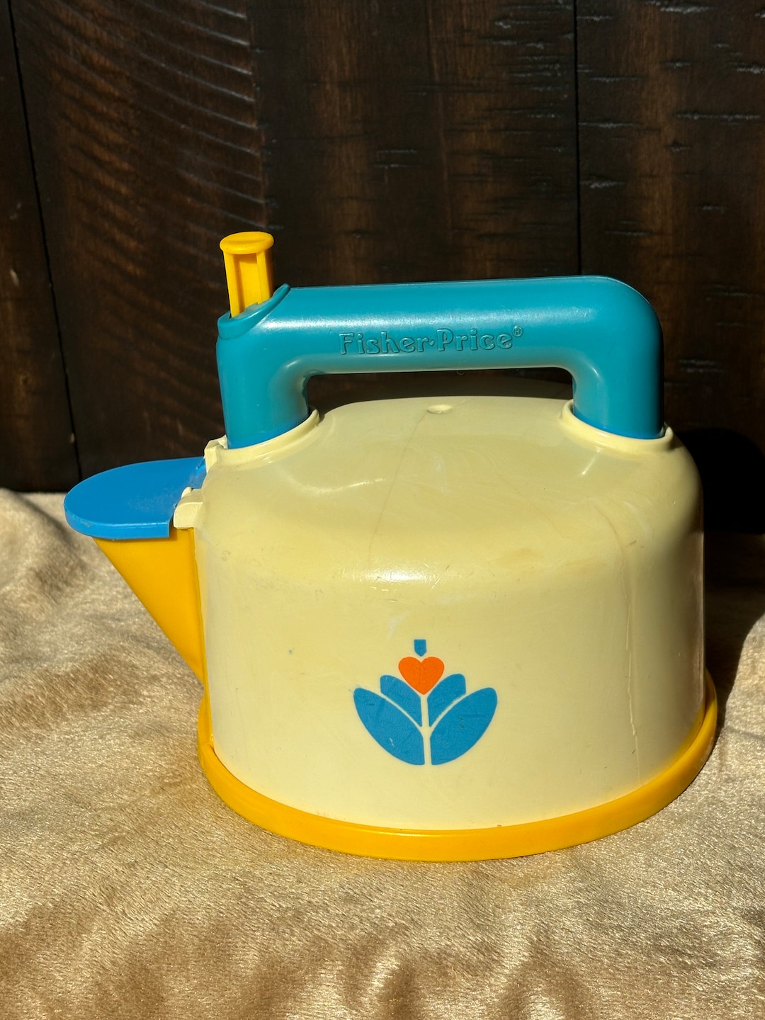 Fisher Price 1987 Fun With Food Whistling Kitchen Tea Kettle Teapot ...