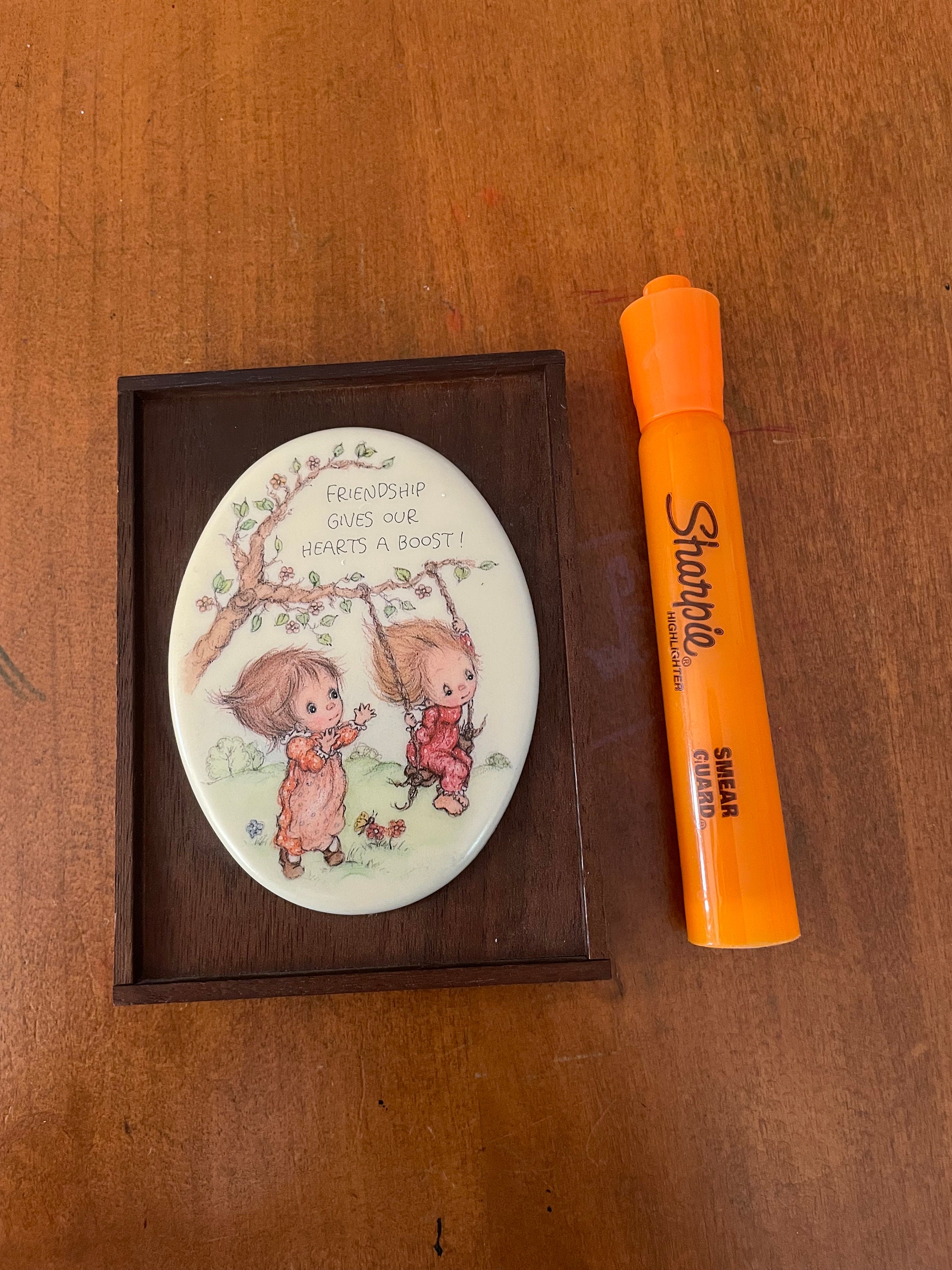 Vintage 1983 Hallmark Ceramic Plaque - Etsy