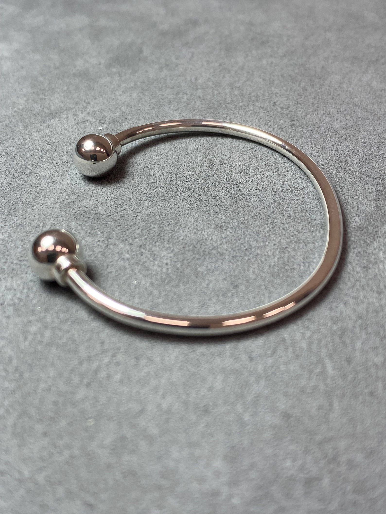 Lestage Authentic Cape Cod Bracelet: Double Ball Open Cuff - Etsy