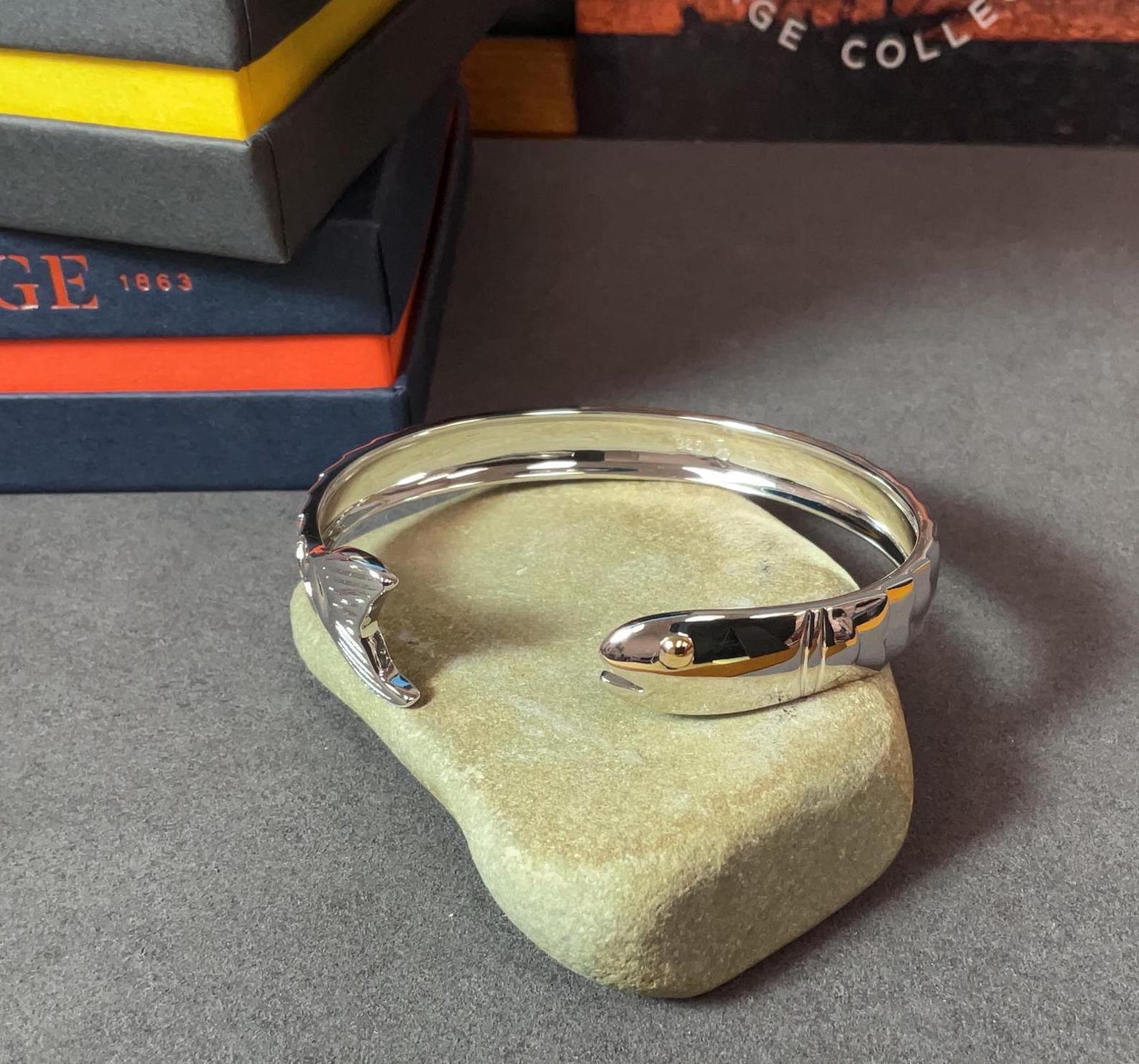 Cape Cod Fish Bracelet | Sterling Silver Fish Bangle | Cape Cod Jewelry ...