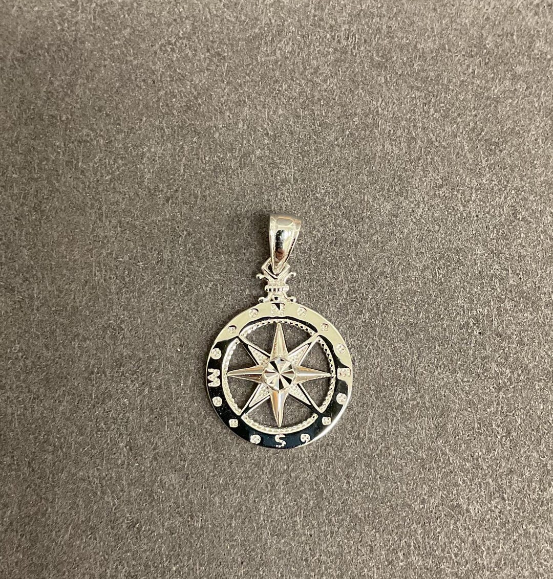 Cape Cod Jewelry | Nautical Compass Pendant | Lestage Cape Cod Pendant ...