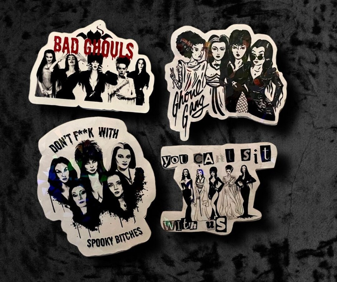 Horror Queens Stickers - Etsy