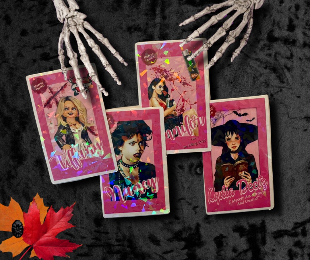 Horror Queens Sticker Pack 2 - Etsy
