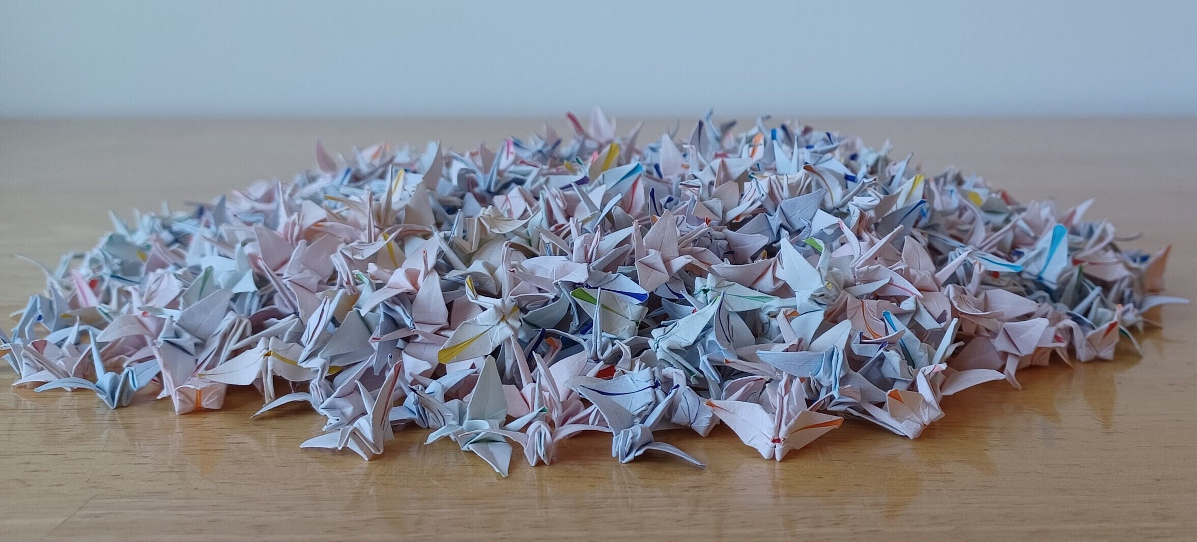 Pastel Colors 1000 Mini Origami Cranes, Best Gift and Wishes, - Etsy