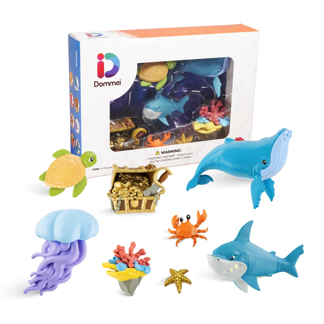 Dommei Ocean Play Set, Ocean, 8 Pcs - Etsy