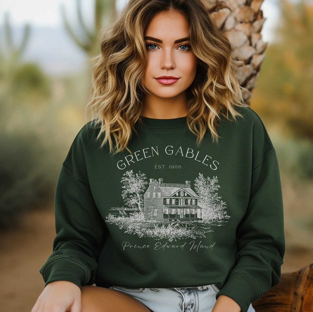 Anne of Green Gables Sweatshirt for Book Lover Sweatshirt Academia ...