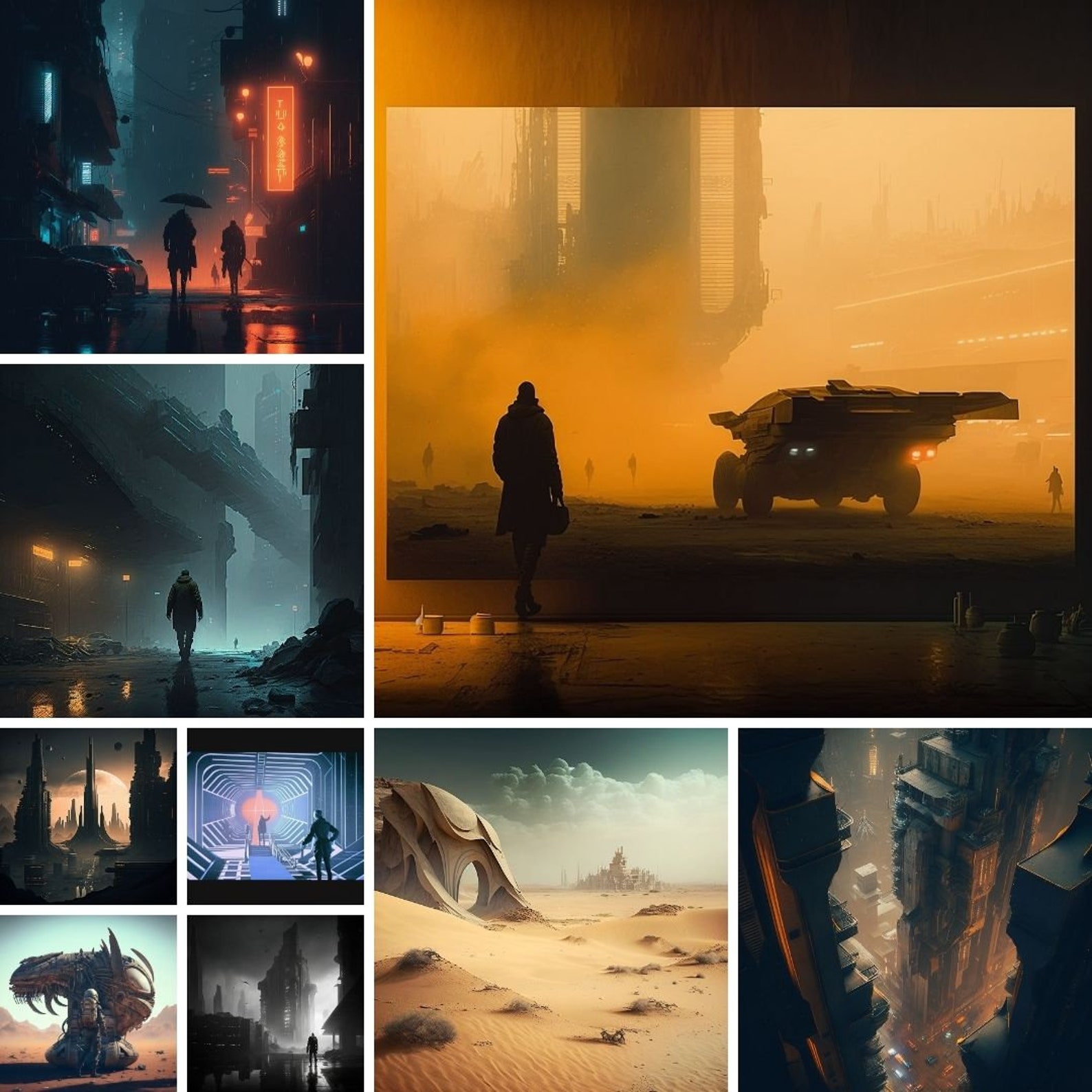 High Quality Sci-fi Digital Print Art Pngs - Artistically Rendered Sci ...