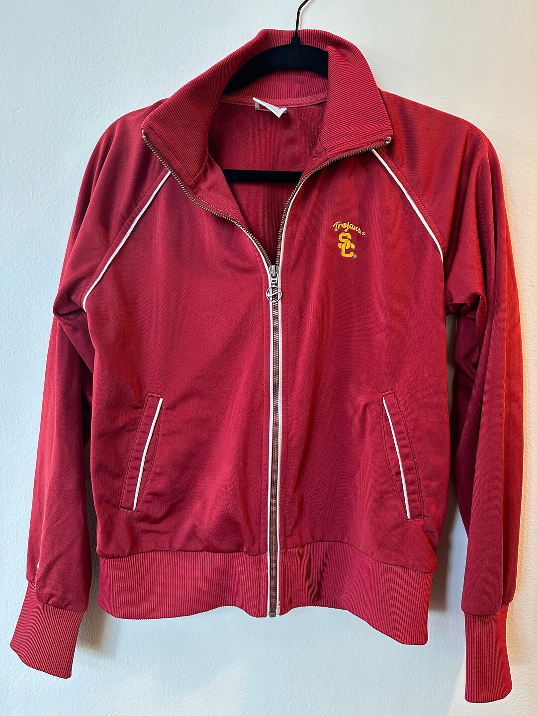 Vintage Nike USC Track Jacket - Etsy