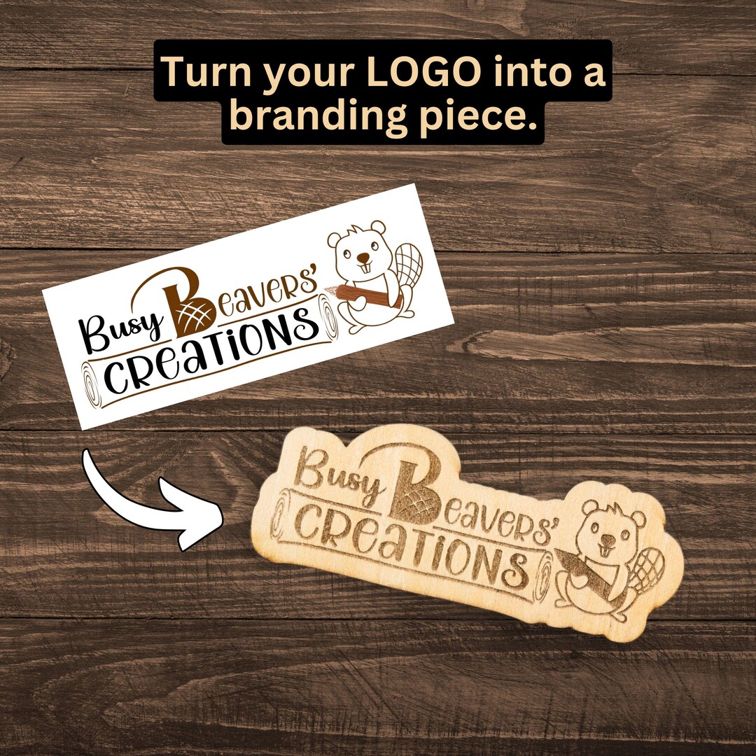 Custom LOGO Laser Engraved Wooden Plaque / Wooden Photo Prop - Etsy