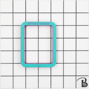 Speed Limit Sign Cookie Cutter - Etsy