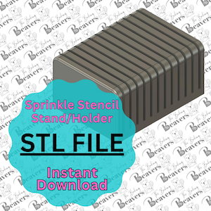STL - Sprinkle Stencil Holder (digital Download) - Etsy