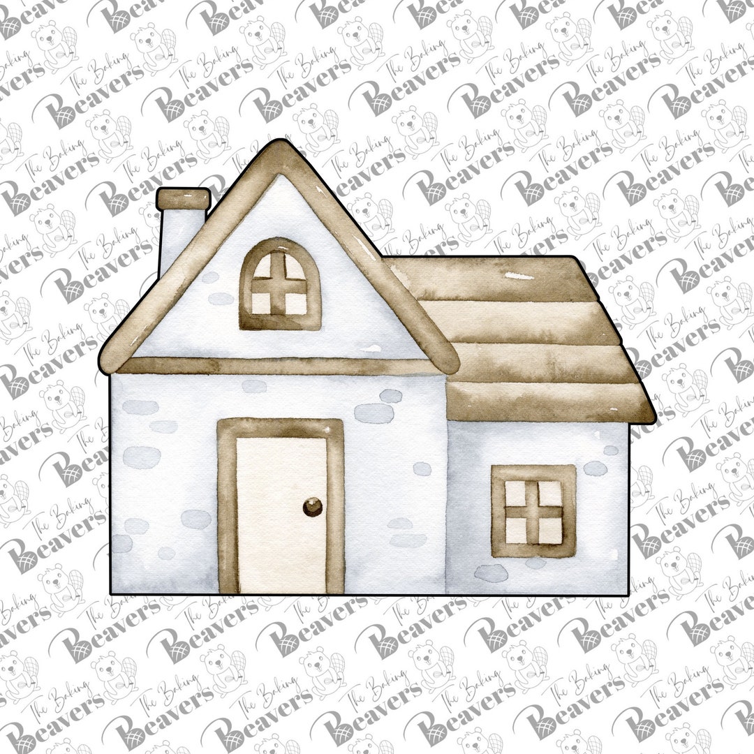 Cottage Cookie Cutter | Cabin/house Cookie Cutter - Etsy