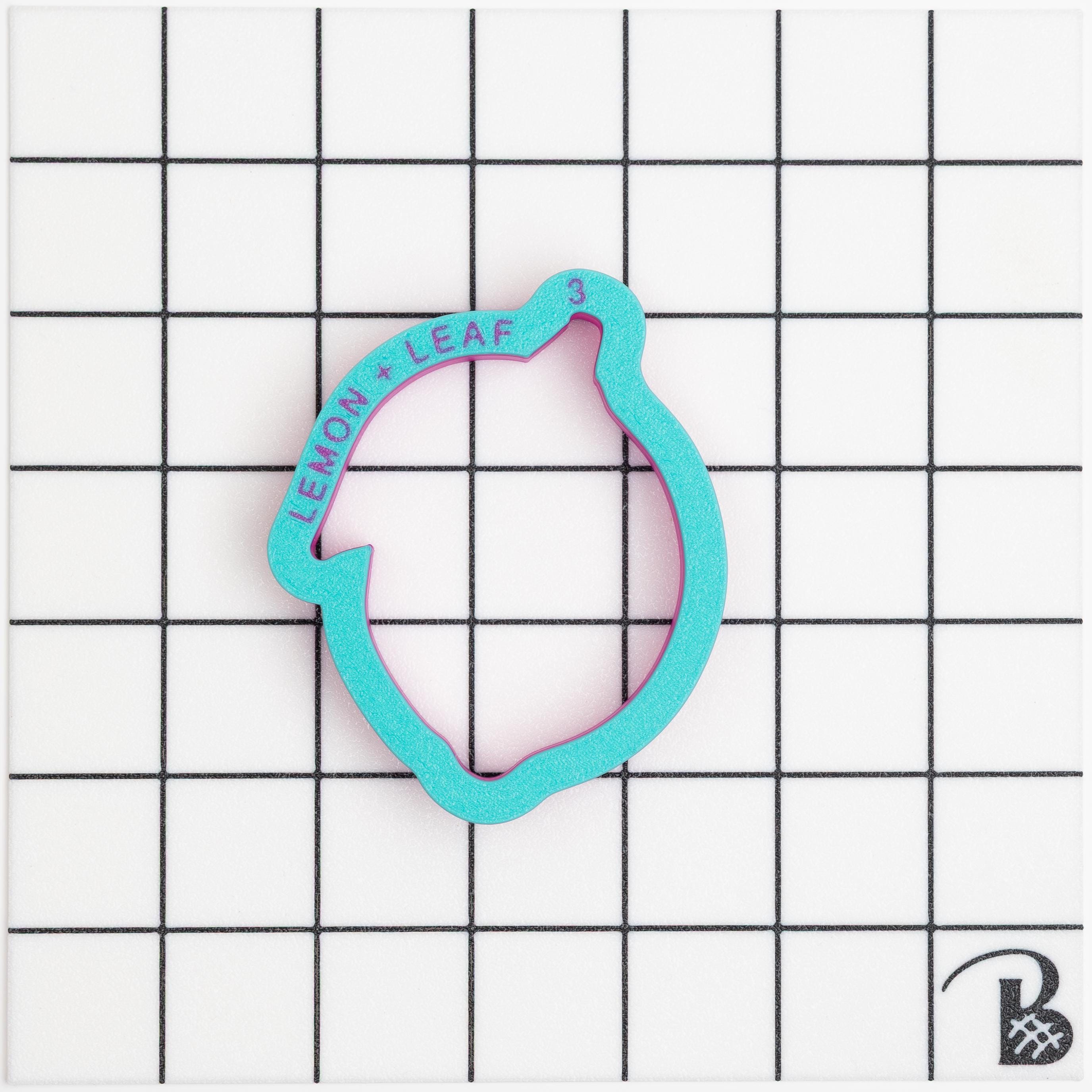 Lemon With Leaf Cookie Cutter - Etsy