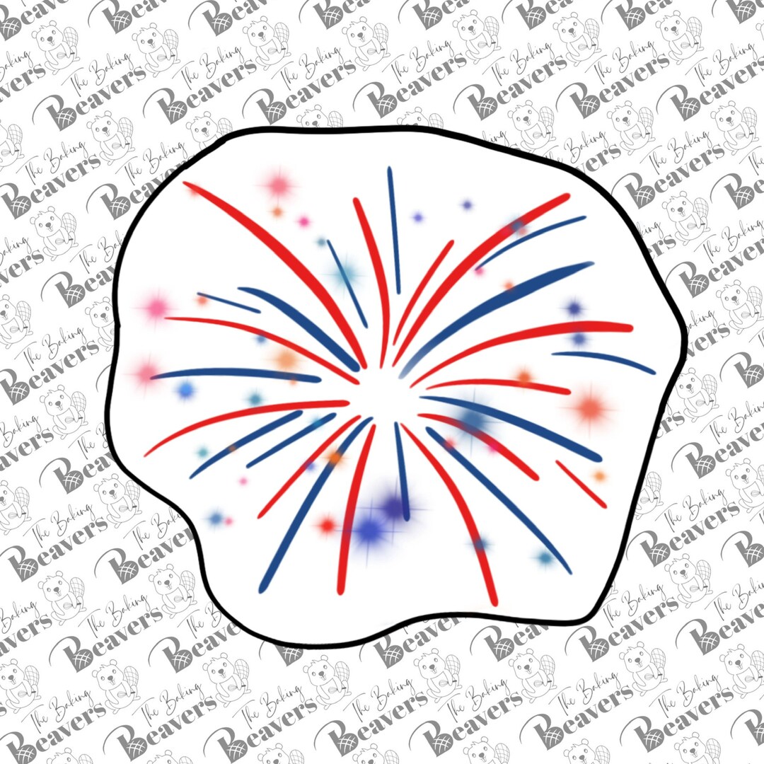 Firework Cookie Cutter - Etsy