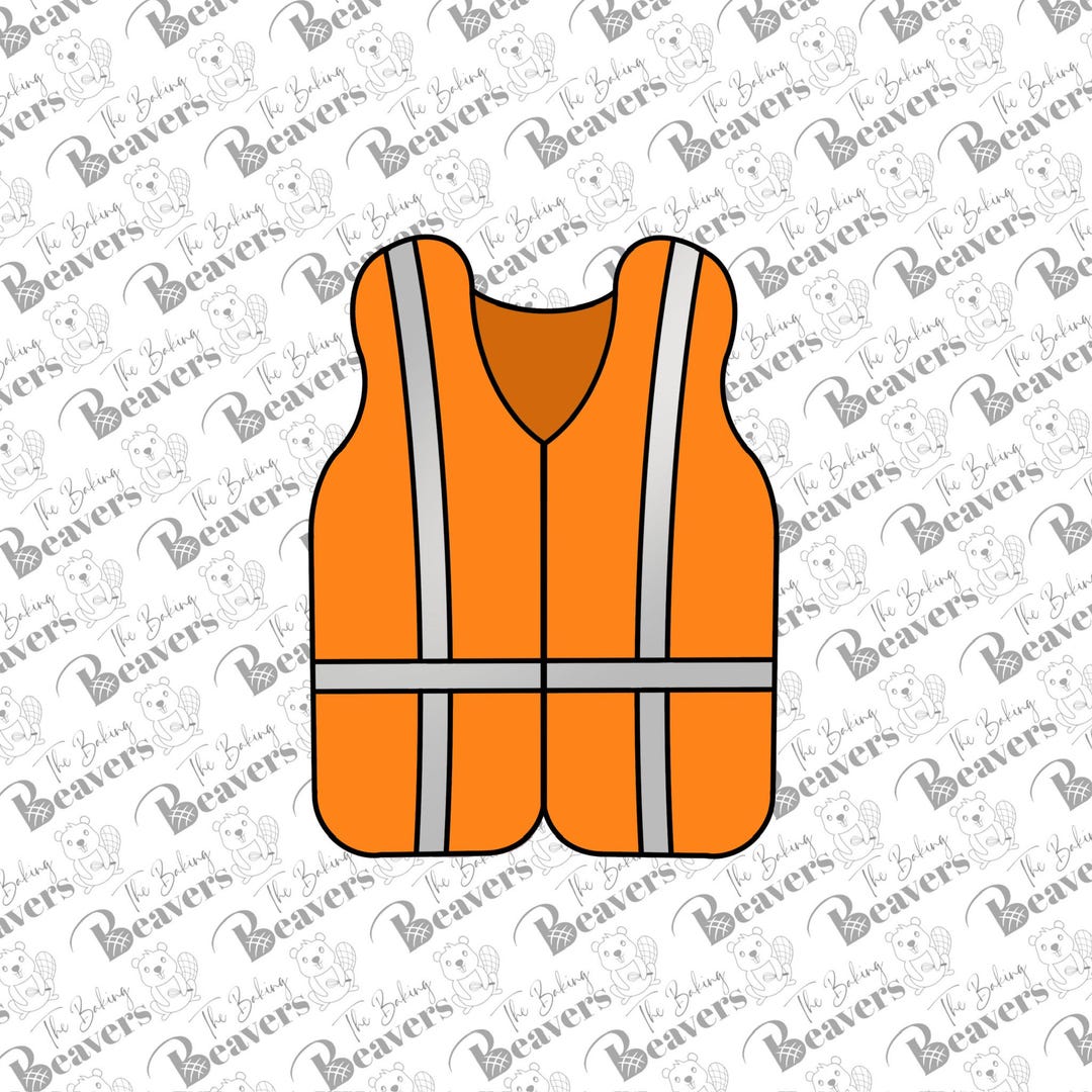 Construction Worker Vest Cookie Cutter - Etsy