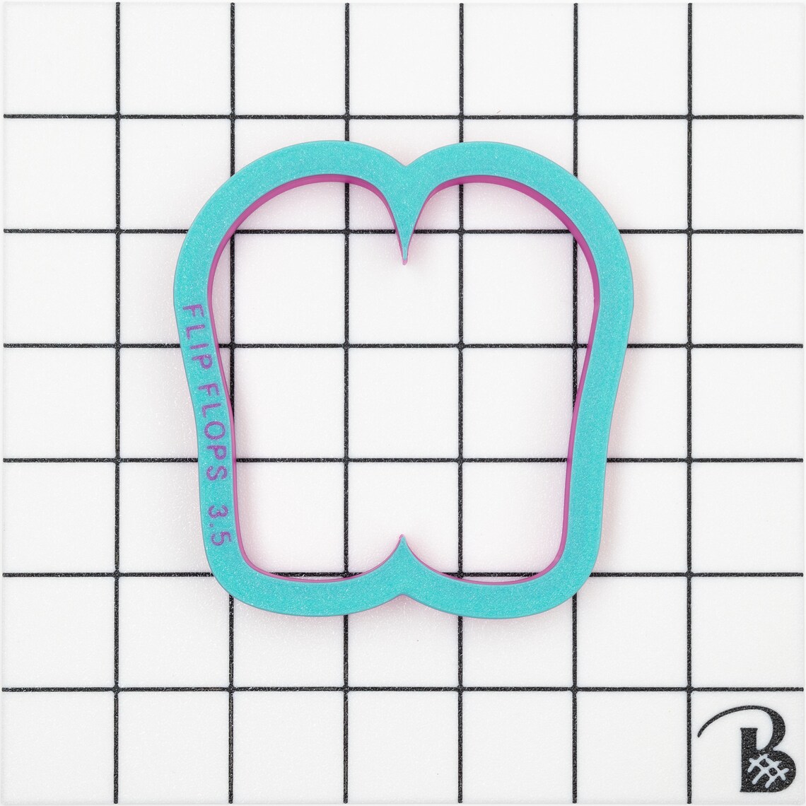 Pair of Flip Flops Cookie Cutter - Etsy